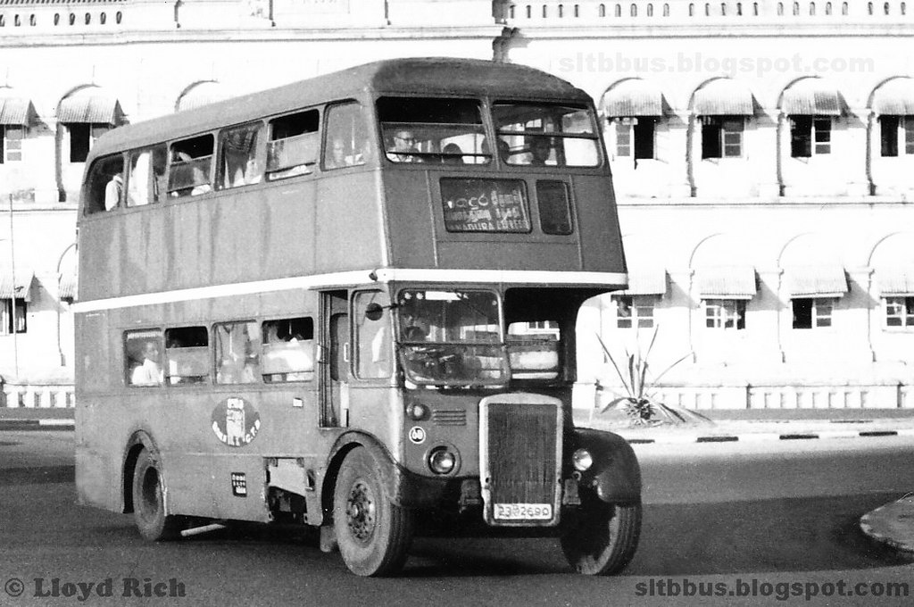 SLTB buses - ශ්‍රී ලංගම බස්: Ex London Transport Leyland RTW Double ...