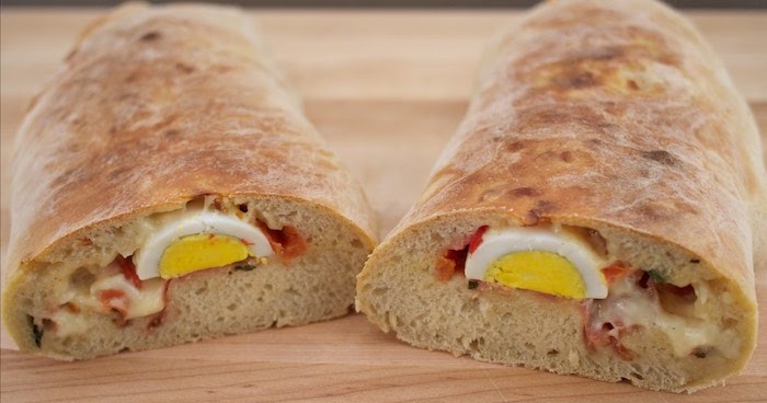 Food Hunter's Guide to Cuisine: Italian Style Stuffed Bread #SundaySupper