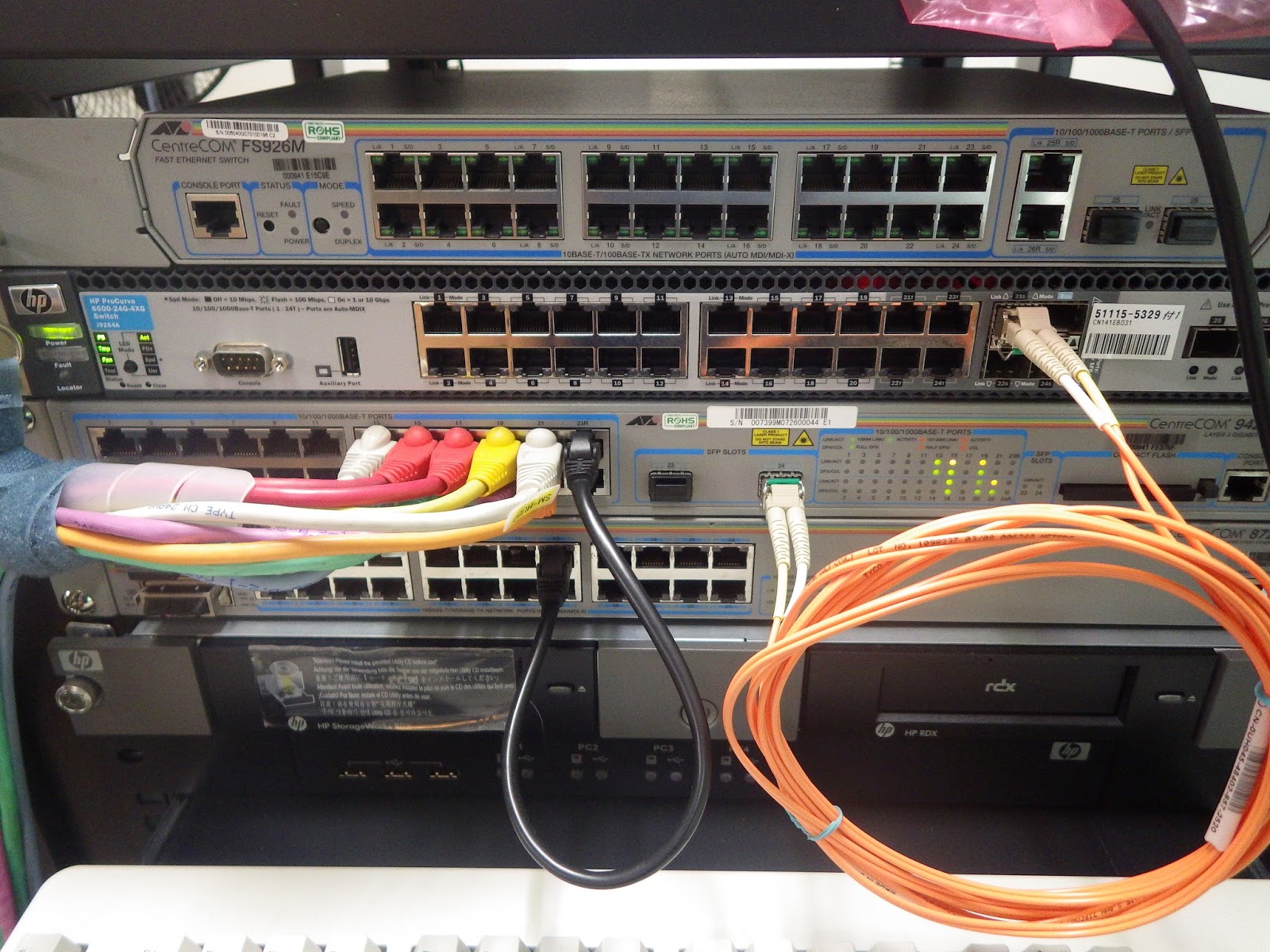 PC環境 いじくり記: PC環境 物欲のいじくり記 73 HP ProCurve Switch 6600-24G-4XG (J9264A)と ...