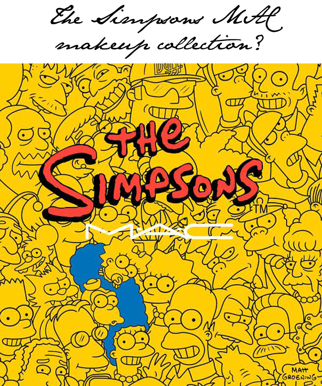 The Simpsons and MAC cosmetics collaborating? - Emily Jane Johnston