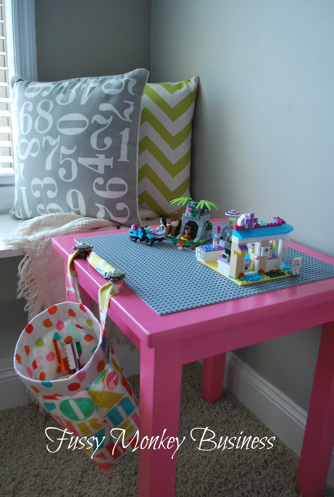 Fussy Monkey Business: Lego Friends Table