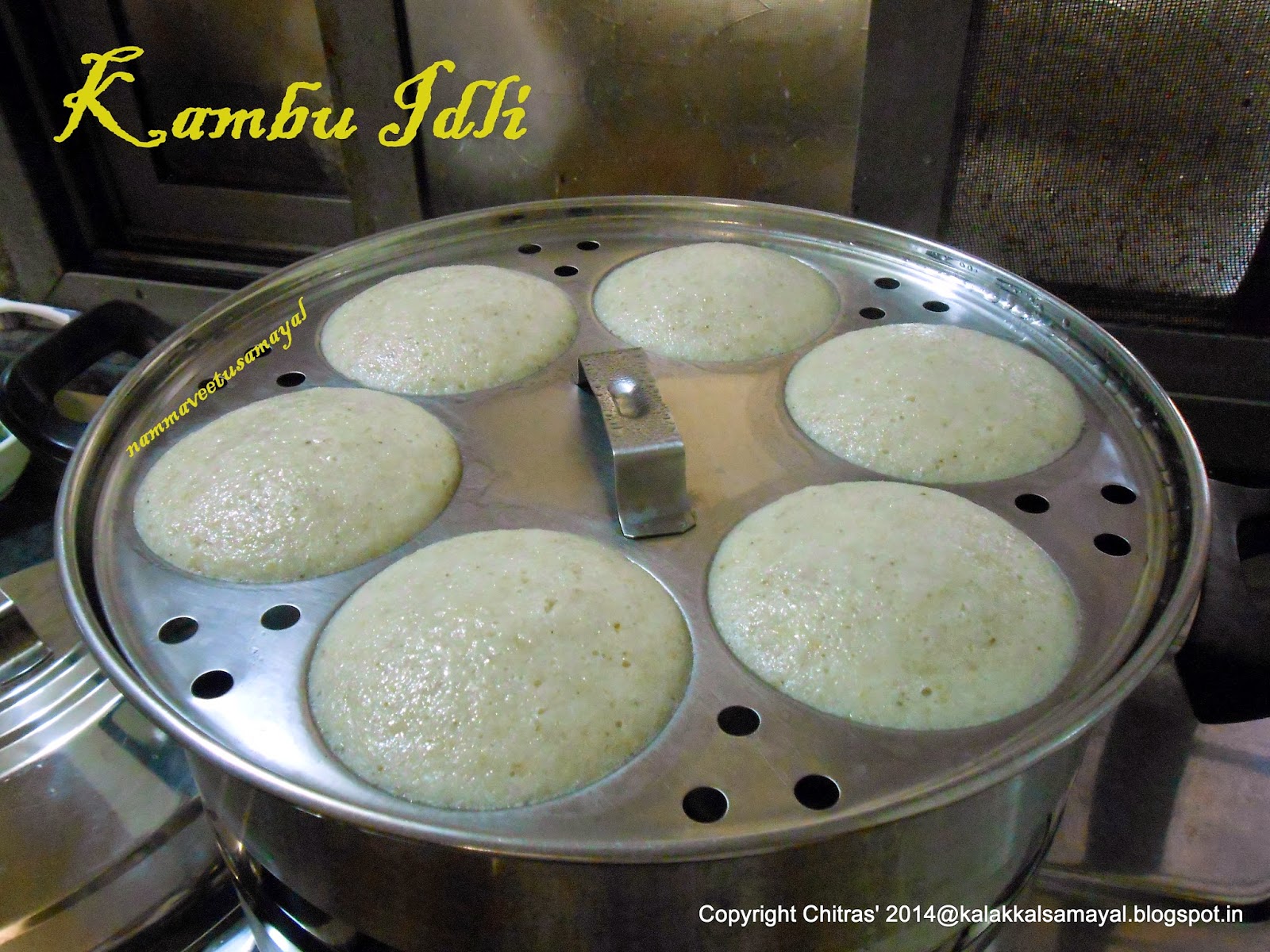 kalakkalsamayal: Kambu-Idli