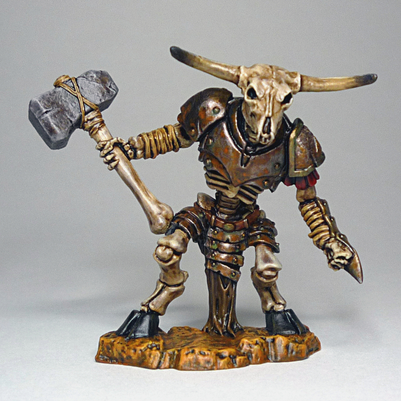 Metalchaos Studio: 03820, Skeletal Minotaur
