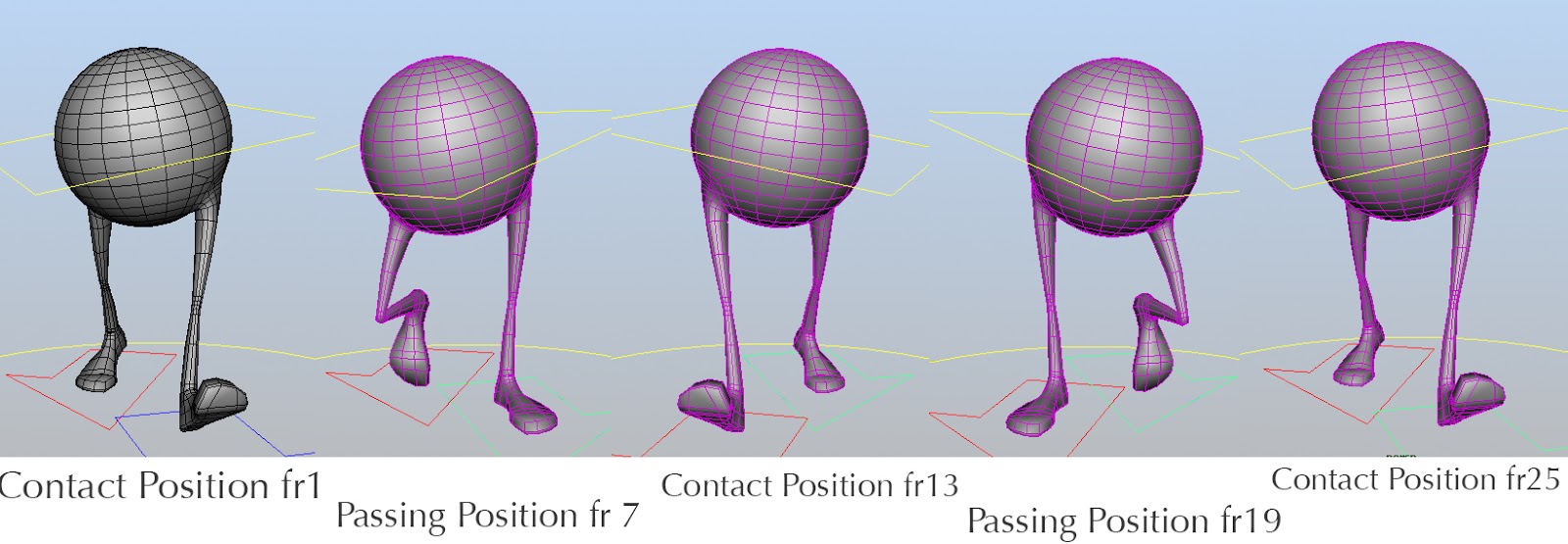 Rebecca Meilak: Animation Portfolio: Walk Cycles: Week 4