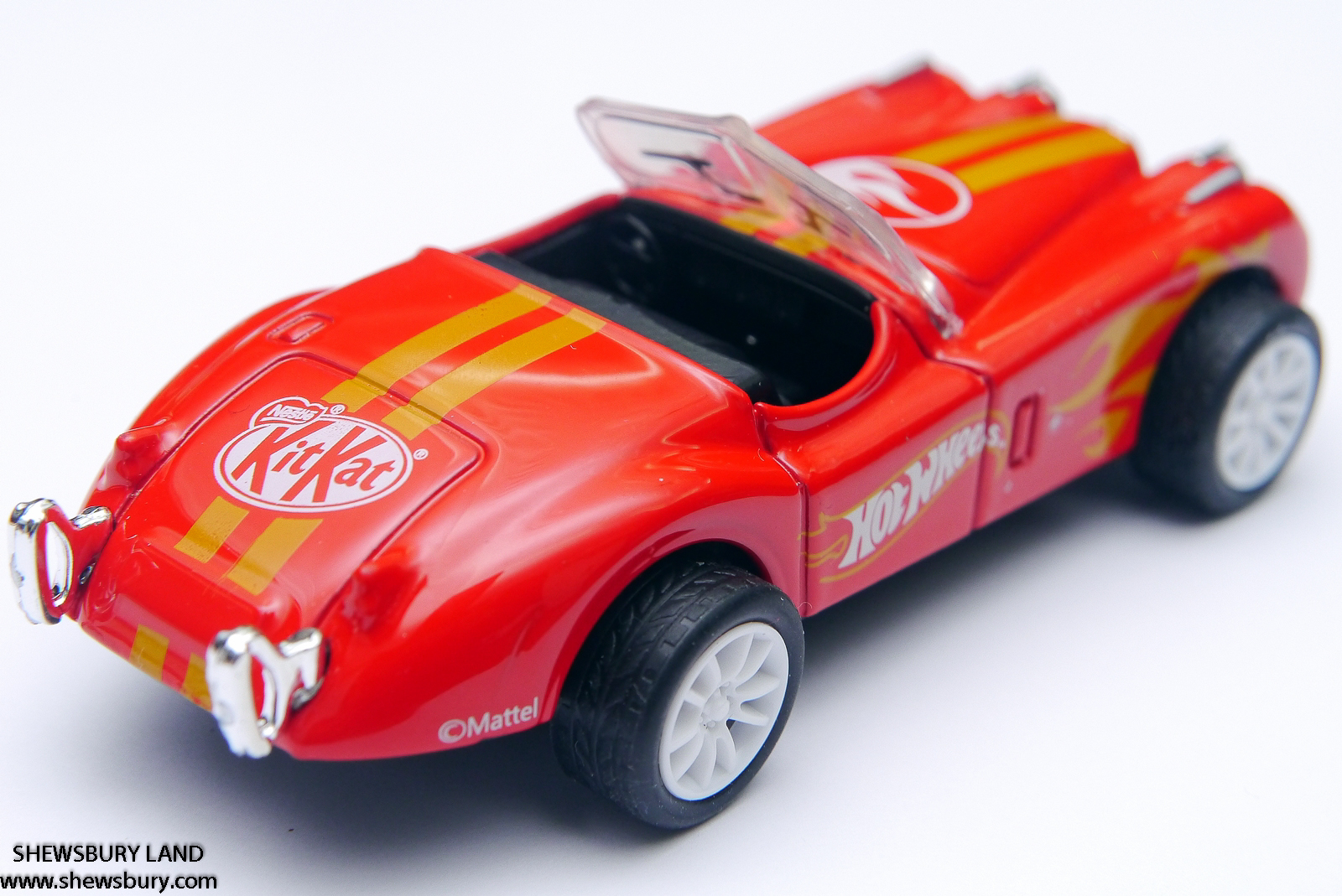 Nestle Kit Kat Hot Wheels Roadster Vintage Car (Jaguar XL120)