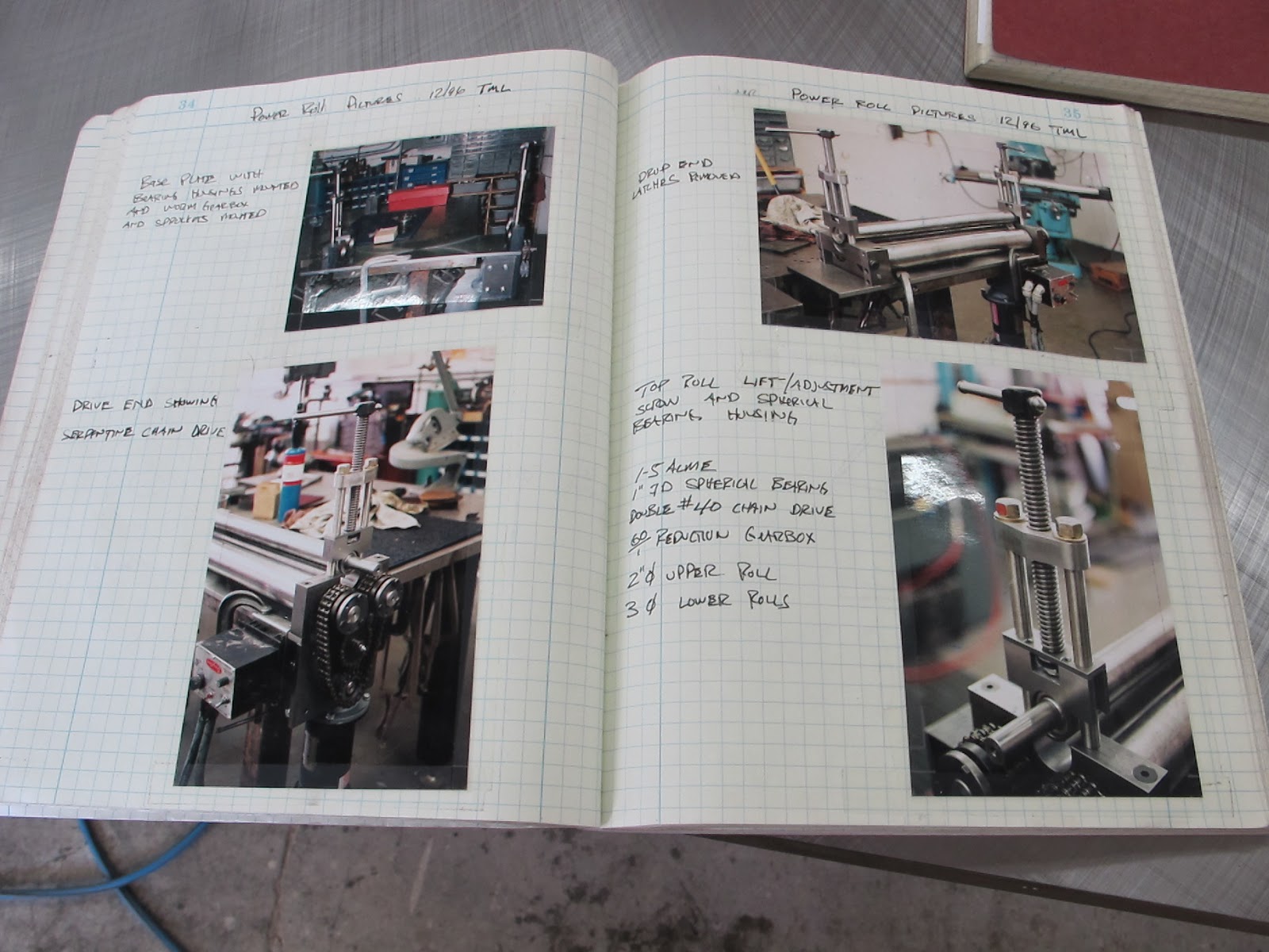 "Nothing Too Strong Ever Broke": Industrial notebook