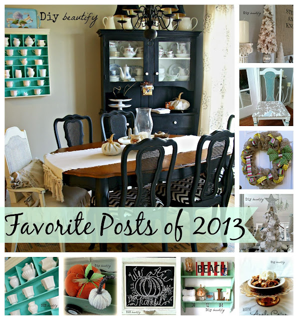 Favorite Posts of 2013 - DIY Beautify - Creating Beauty at Home