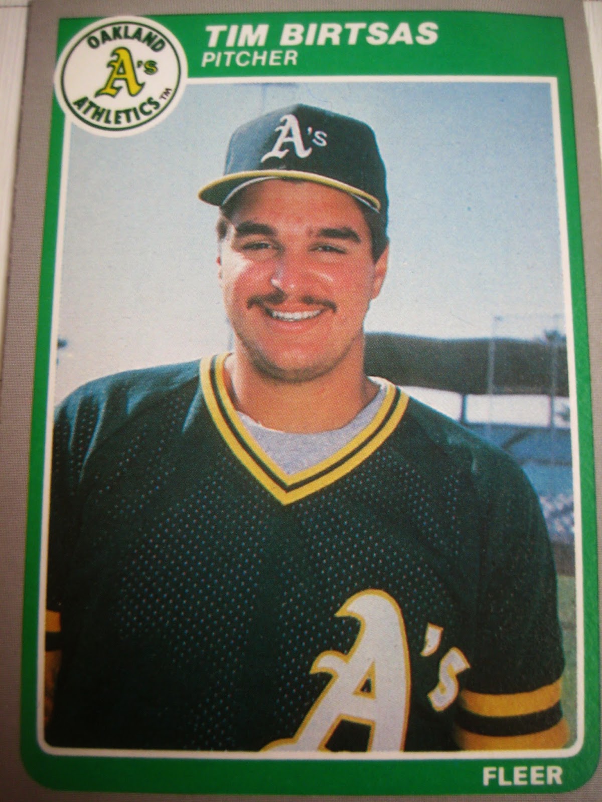 Baseball Cards Come to Life!: Player Profile: Tim Birtsas