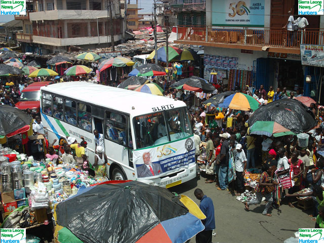Sierra Leone News Hunters: SLRTC Showcases 12 New Buses