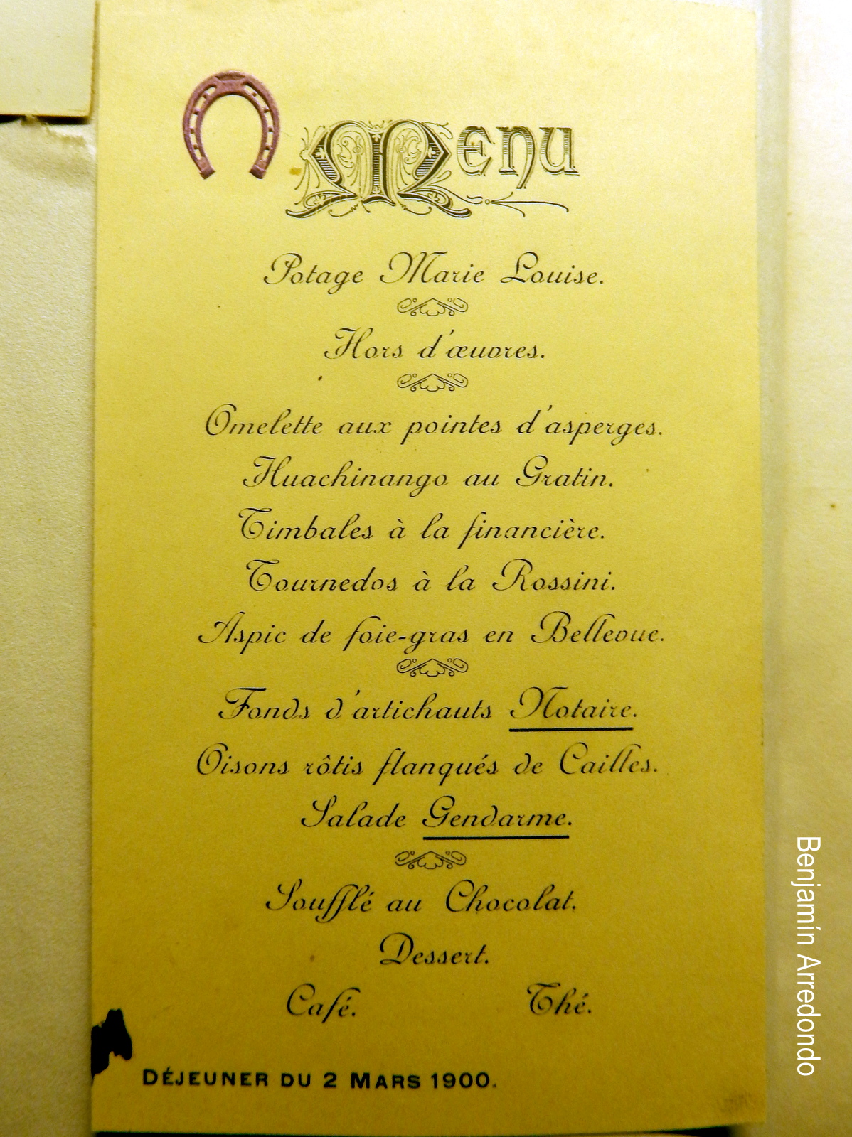 El Bable: Algo de los menús que se servían al comenzar el siglo XX a la ...