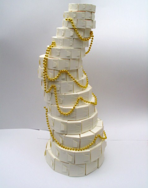 Handmade Paper-Heaven: 16-tiered paper card cakes / tort din carton cu ...