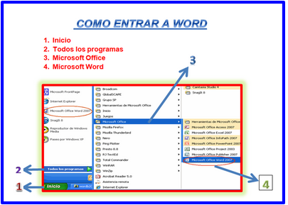 CONOCIENDO WORD