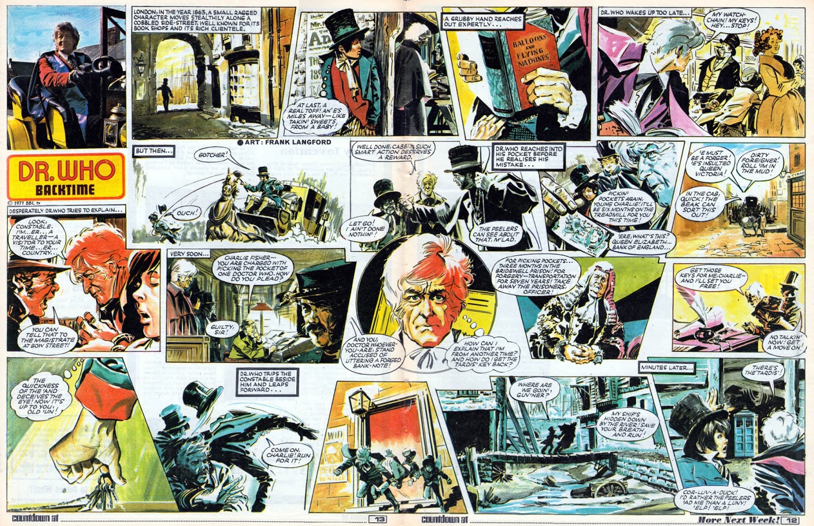 BLIMEY! The Blog of British Comics: This week in 1971: COUNTDOWN No.33