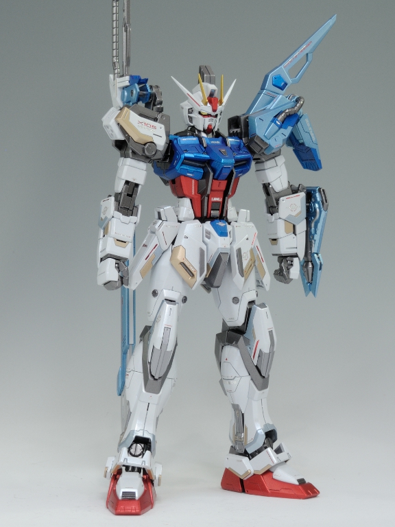 Painted Build: MG 1/100 Perfect Strike Gundam [Special Coating ver.]