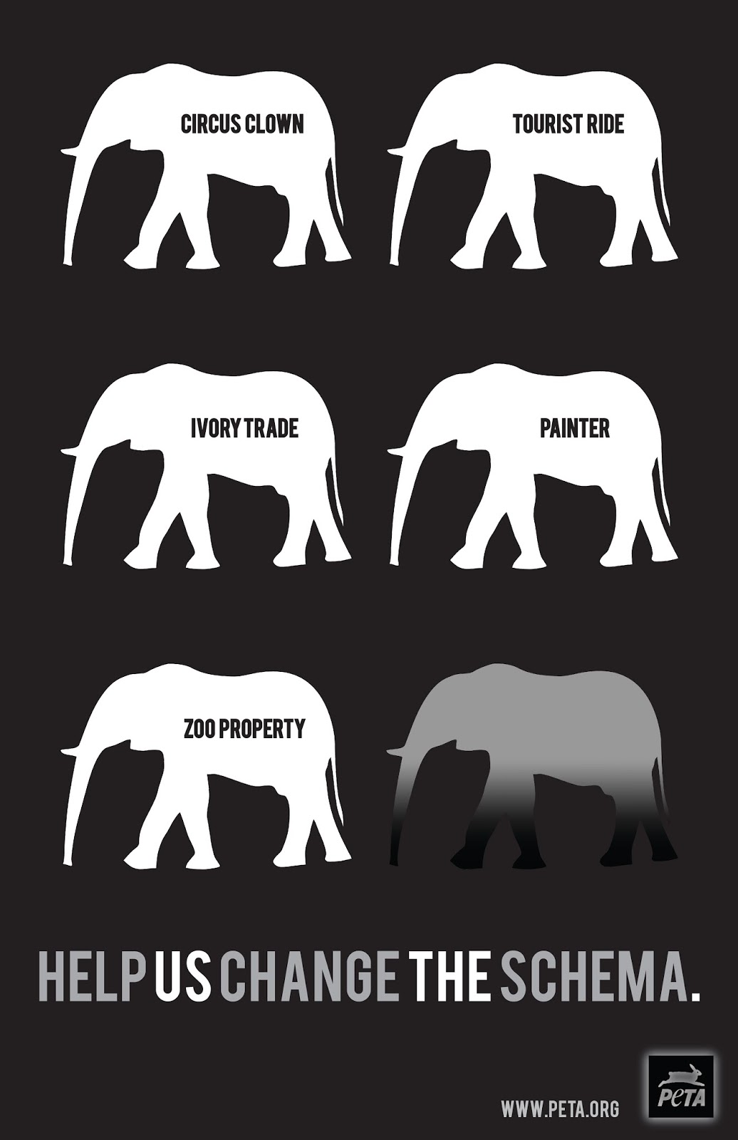 imagemaking: Elephants Need Our Help - Animal Poster