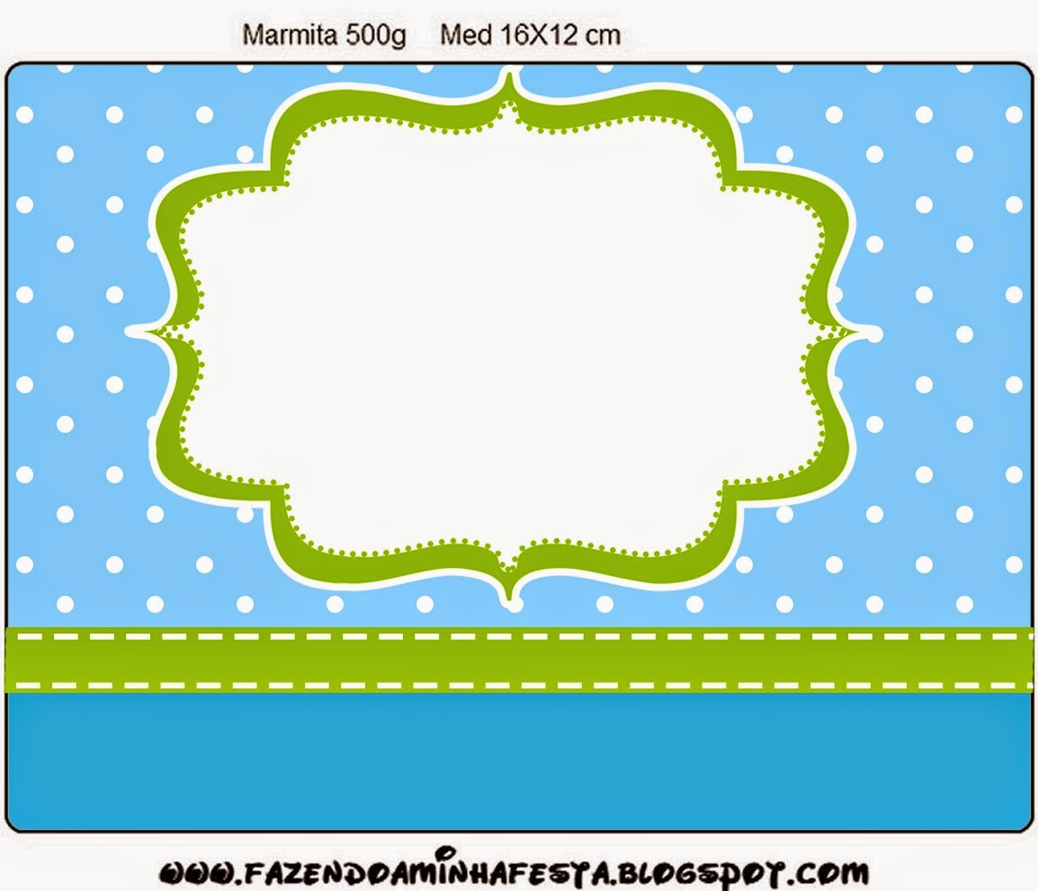 Azul y Verde Limón: Etiquetas para Candy Bar para Imprimir Gratis ...