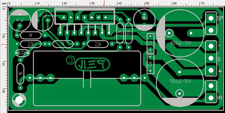 DIY ELECTRONICS PROJECTS: Chip Amp PCB Layout Collections