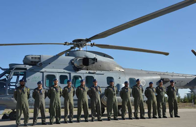 Asian Defence News: Royal Saudi Air Force AS532 Cougar helicopters at ...