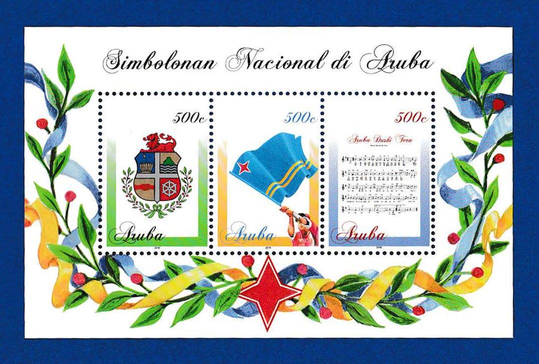 stamp: Aruba 2016 - National Symbols of Aruba