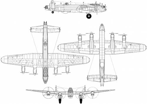 Aeronave militare şi civile: Avro Lancaster