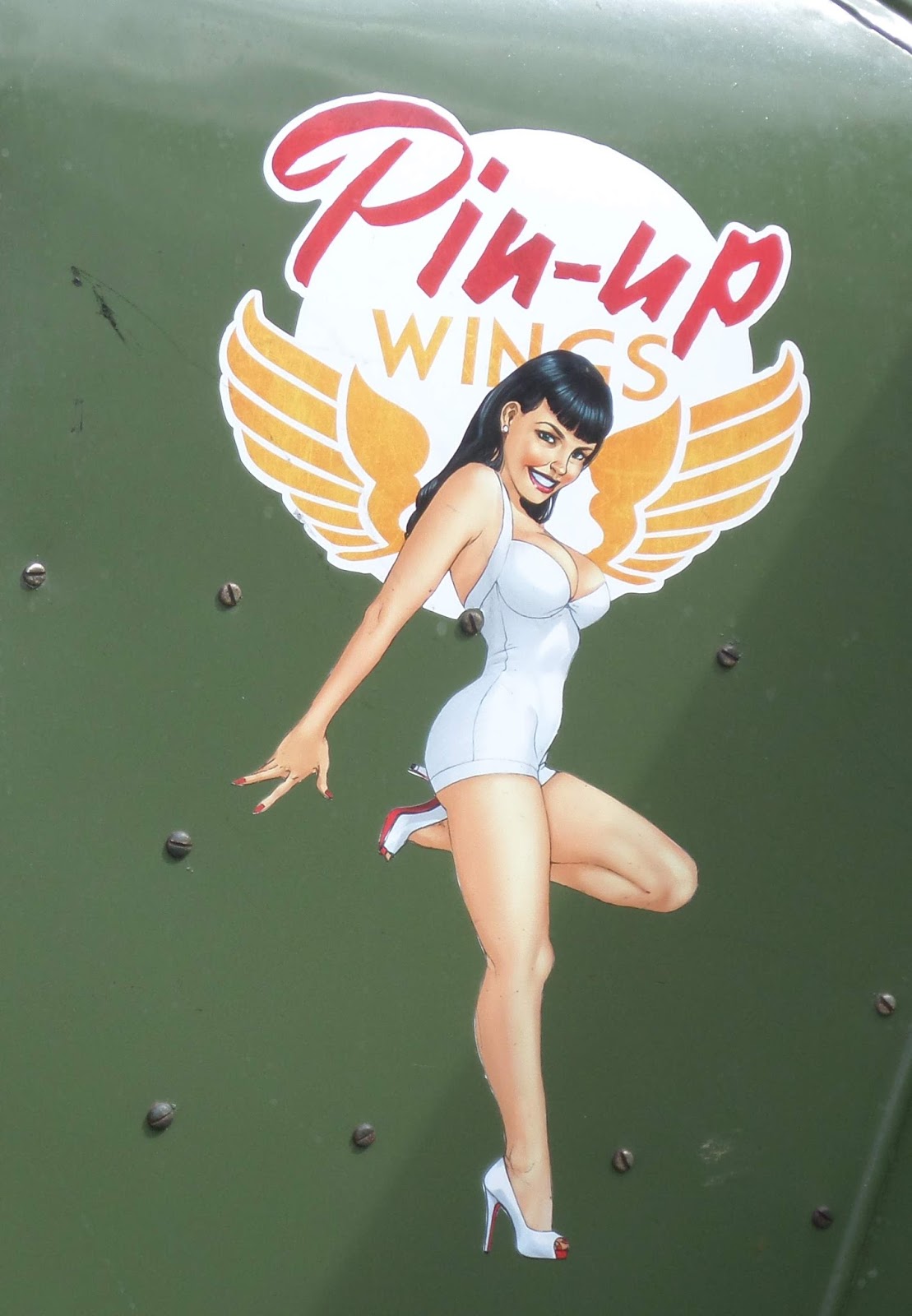 my homebuilt cockpit: Les pin up de ce week-end Ferté Alais, pin up de ...