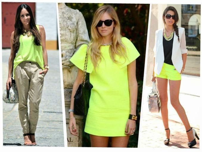 Neón, ¡el tono perfecto para brillar! - Moda verano 2016 | 5 maneras de ...