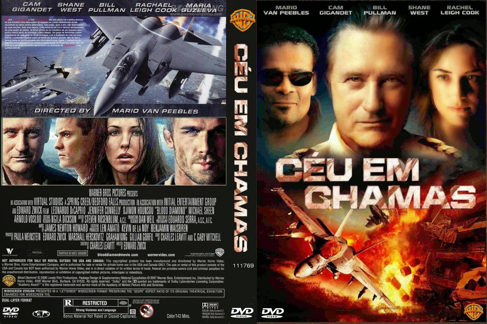 CAPAS DVD-R GRATIS: Céu em Chamas