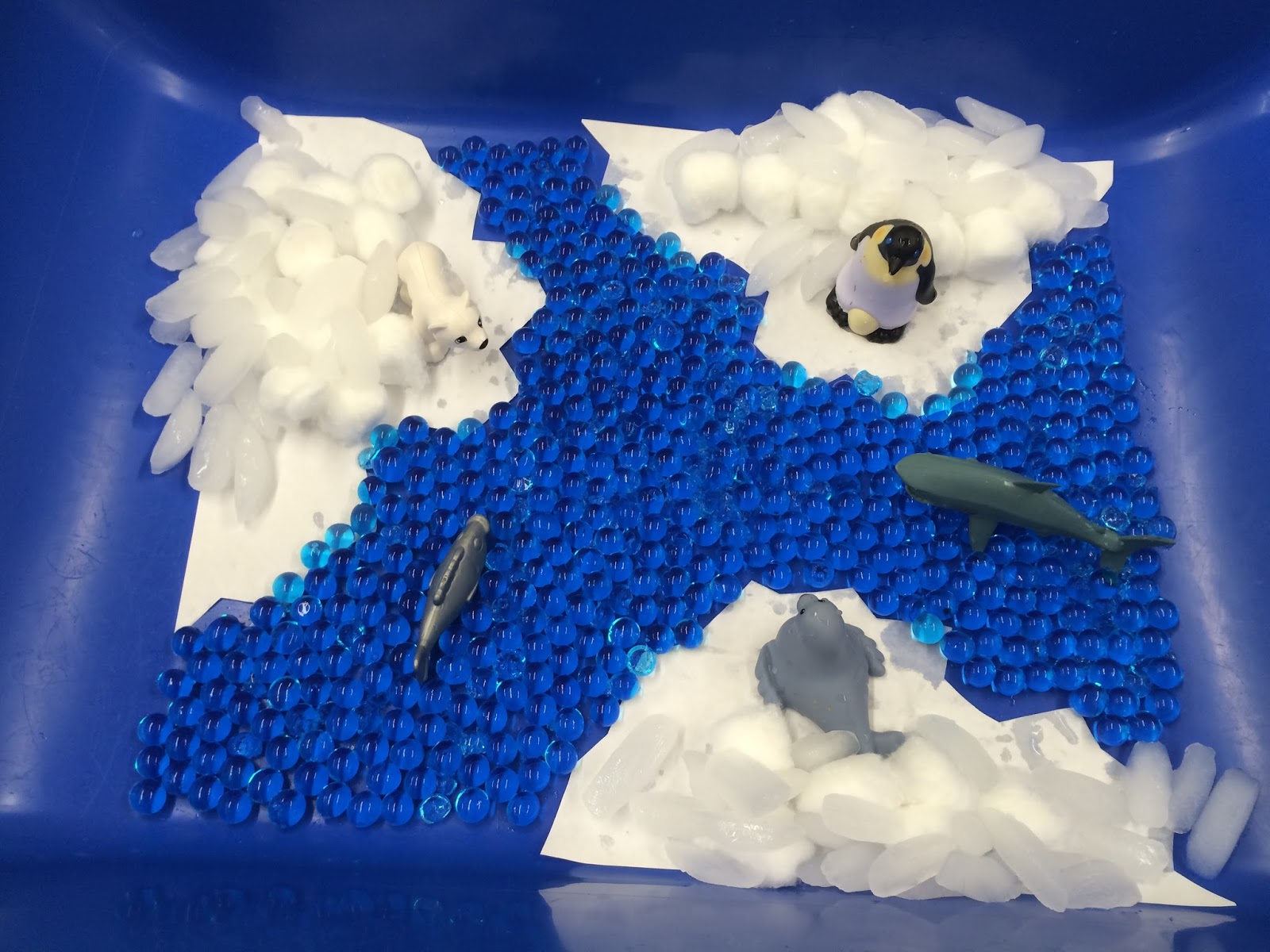 Creative Projects for Kids: Arctic Sensory Bin