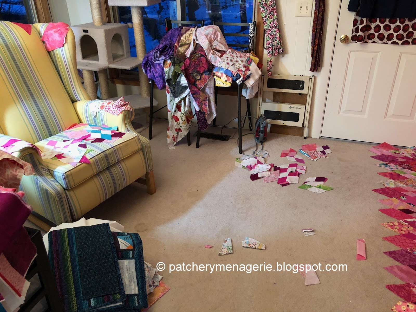 The Patchery Menagerie: Messy Pink