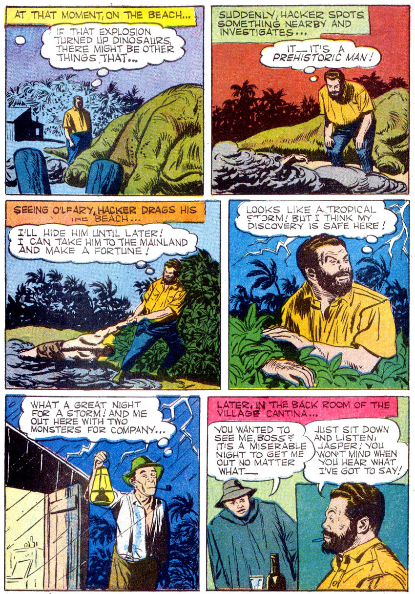 Pappy's Golden Age Comics Blogzine: Number 1160: Jesse Marsh's Dinosaurus!