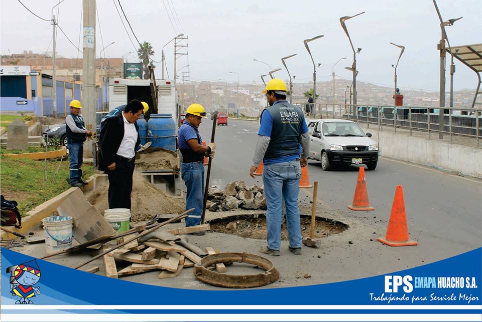Contacto Directo: EMAPA RENUEVA ALCANTARILLAS EN HUACHO