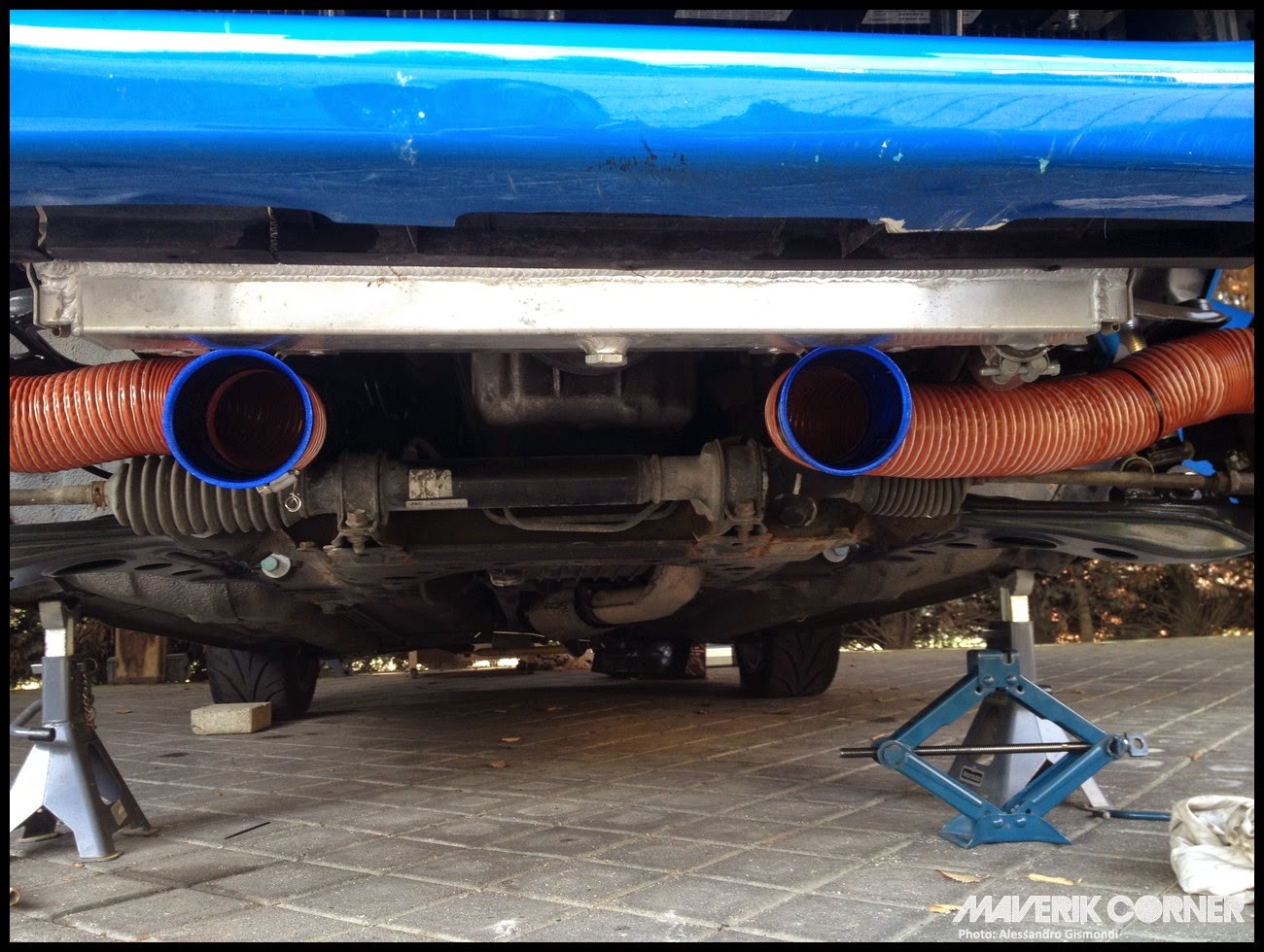 Maverik Corner MX5: NA Rebuild - DIY Brake Duct 2