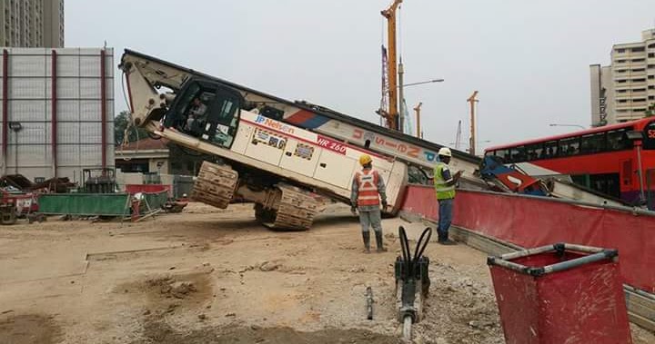 Thomson Line Construction: Boring Machine Collapse at Bright Hill