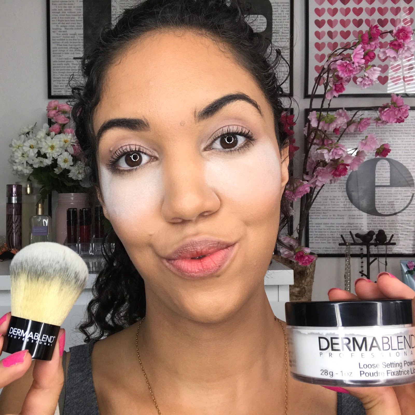 She's A Wildflower: Dermablend Professional Loose Setting Powder