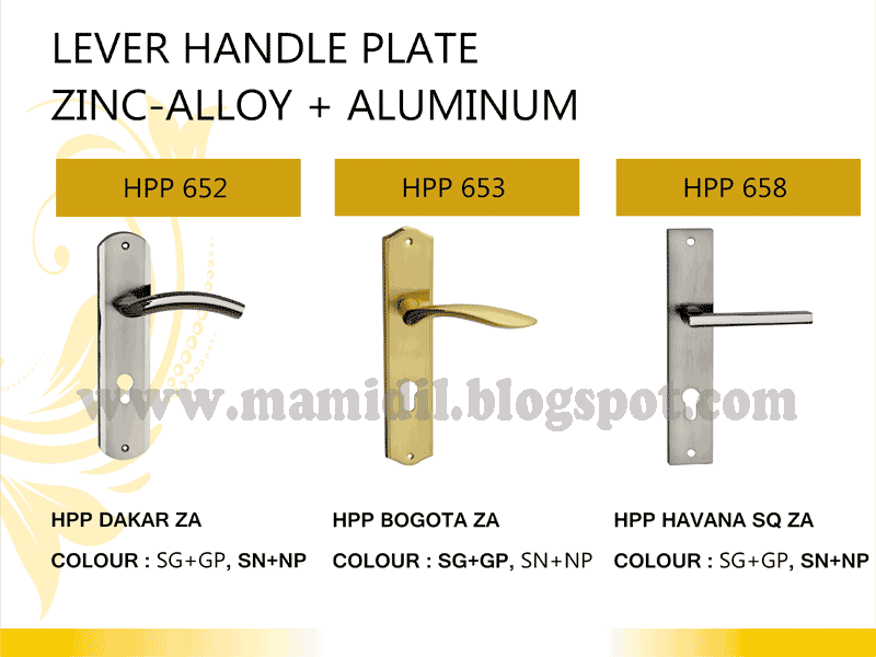 lever handle plate paloma ~ paloma lock