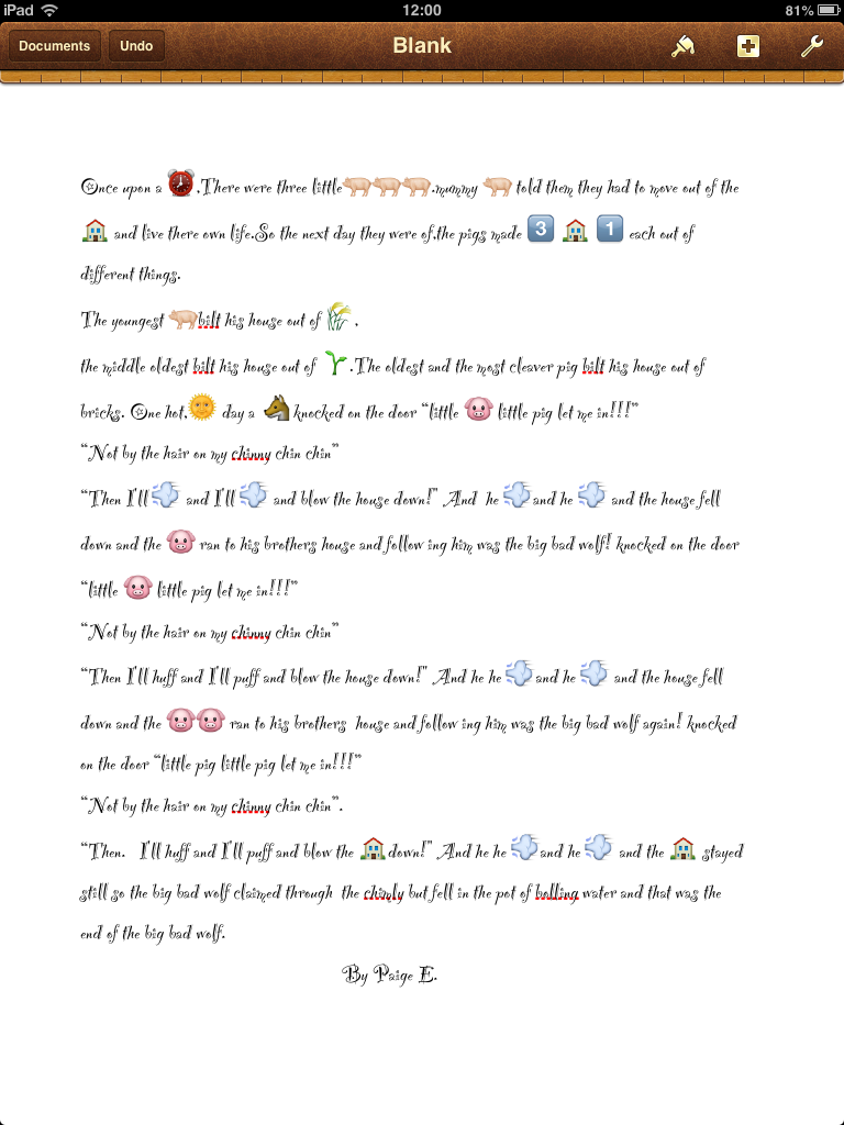 Context is King: Activity - Luz - Writing