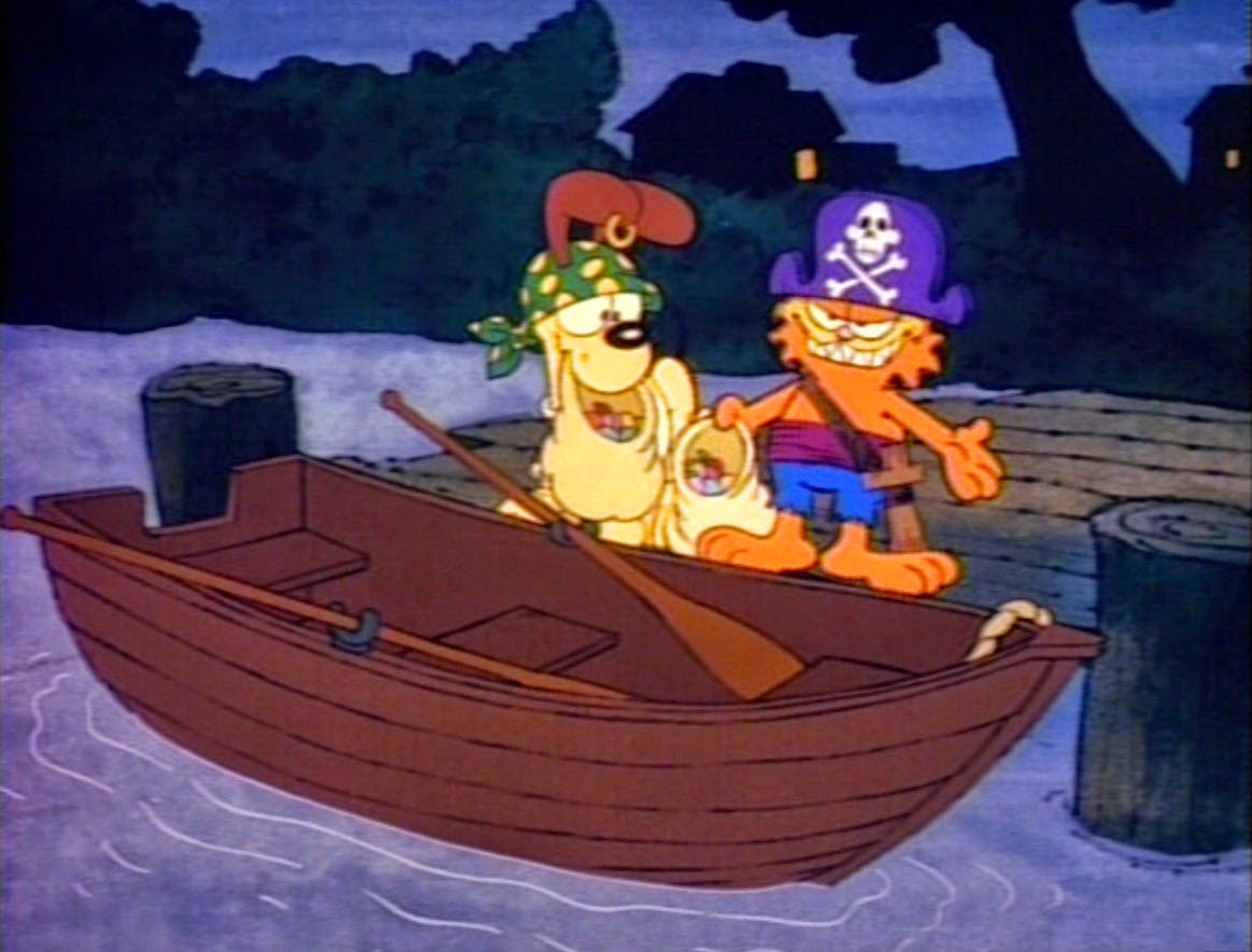 Holiday Film Reviews: Garfield's Halloween Adventure (aka Garfield In ...