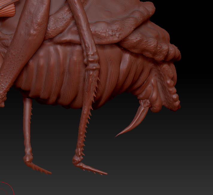 Ruben's Blogpage: Learning Zbrush Progress: Insect Tutorial Final