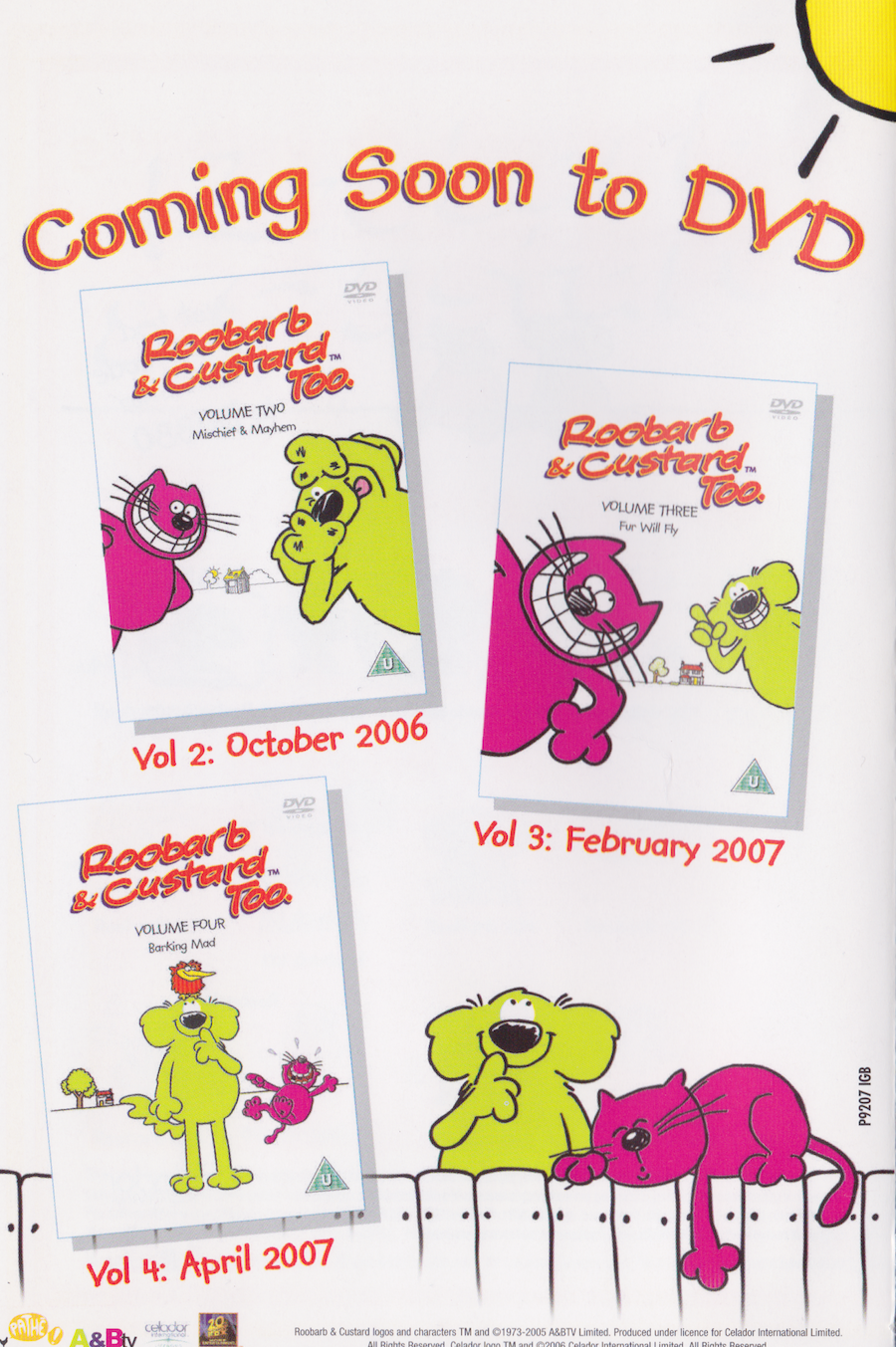 My Roobarb And Custard VHS And DVD Collection, 41% OFF