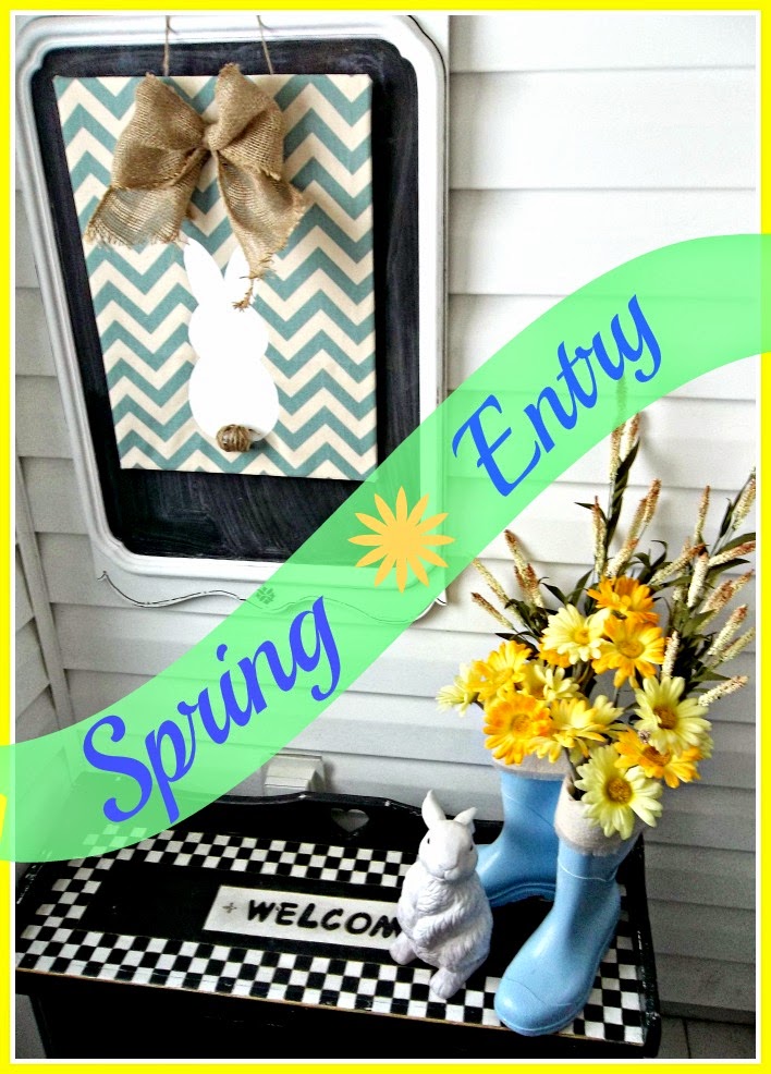 Spring Entryway | Vintage, Paint and more...