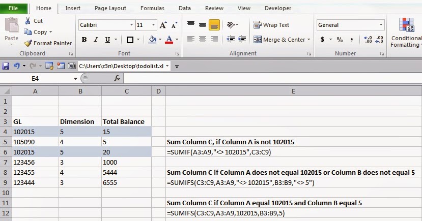 Excel Tip 14 Exclude Certain Criteria In SUMIF And SUMIFS StockKevin