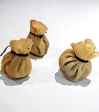 lostpastremembered: Beggar's Purses with Bacon and Cheese