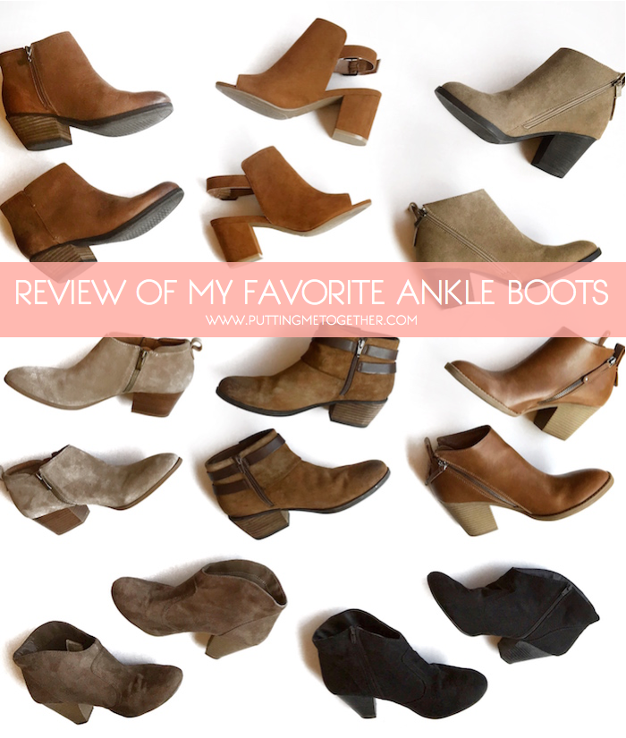 Comparing Ankle Boots: Which Should You Buy? | Putting Me Together ...