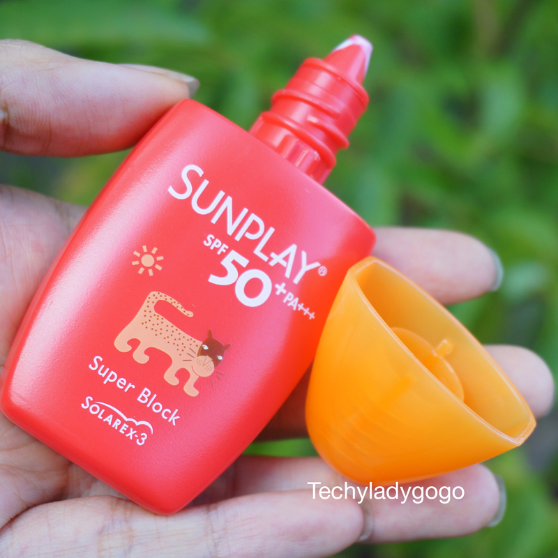 รีวิว SUNPLAY SPF50+ PA+++ Super Block SOLAREX-3 | TechyLadyGogo