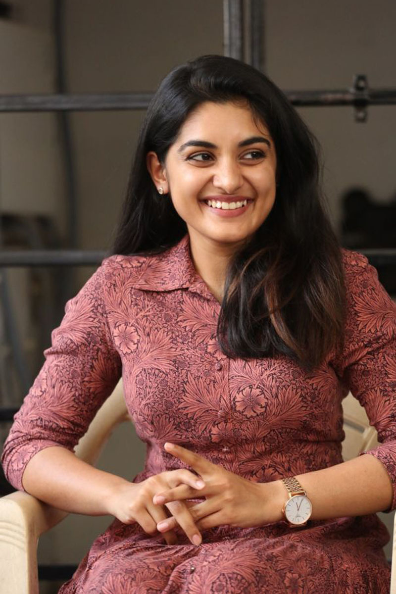 Actress Niveda Thomas Stills At 118 Movie Success Celebrations