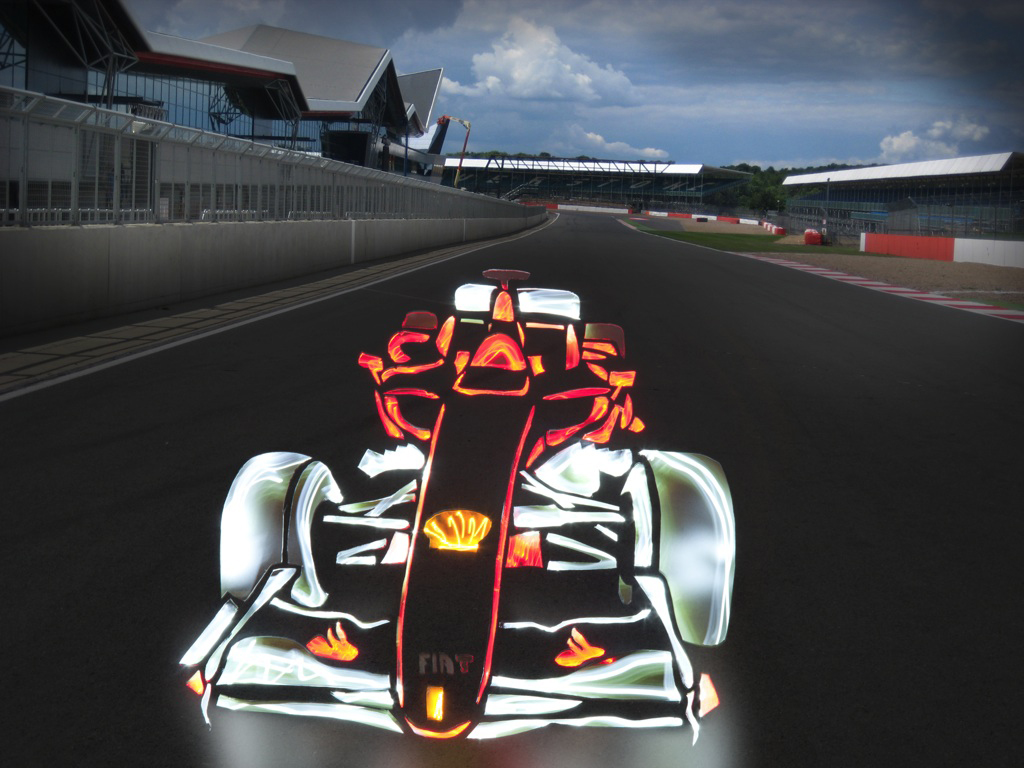 Light Graffiti Cars: F1 Edition