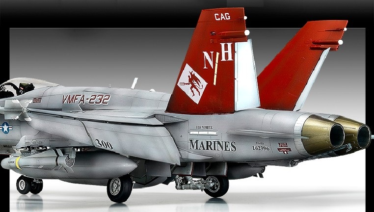 worldhobbyist: ACADEMY PLASTIC HOBBY MODEL KIT 1/32 USMC F/A-18A+ "VMFA ...