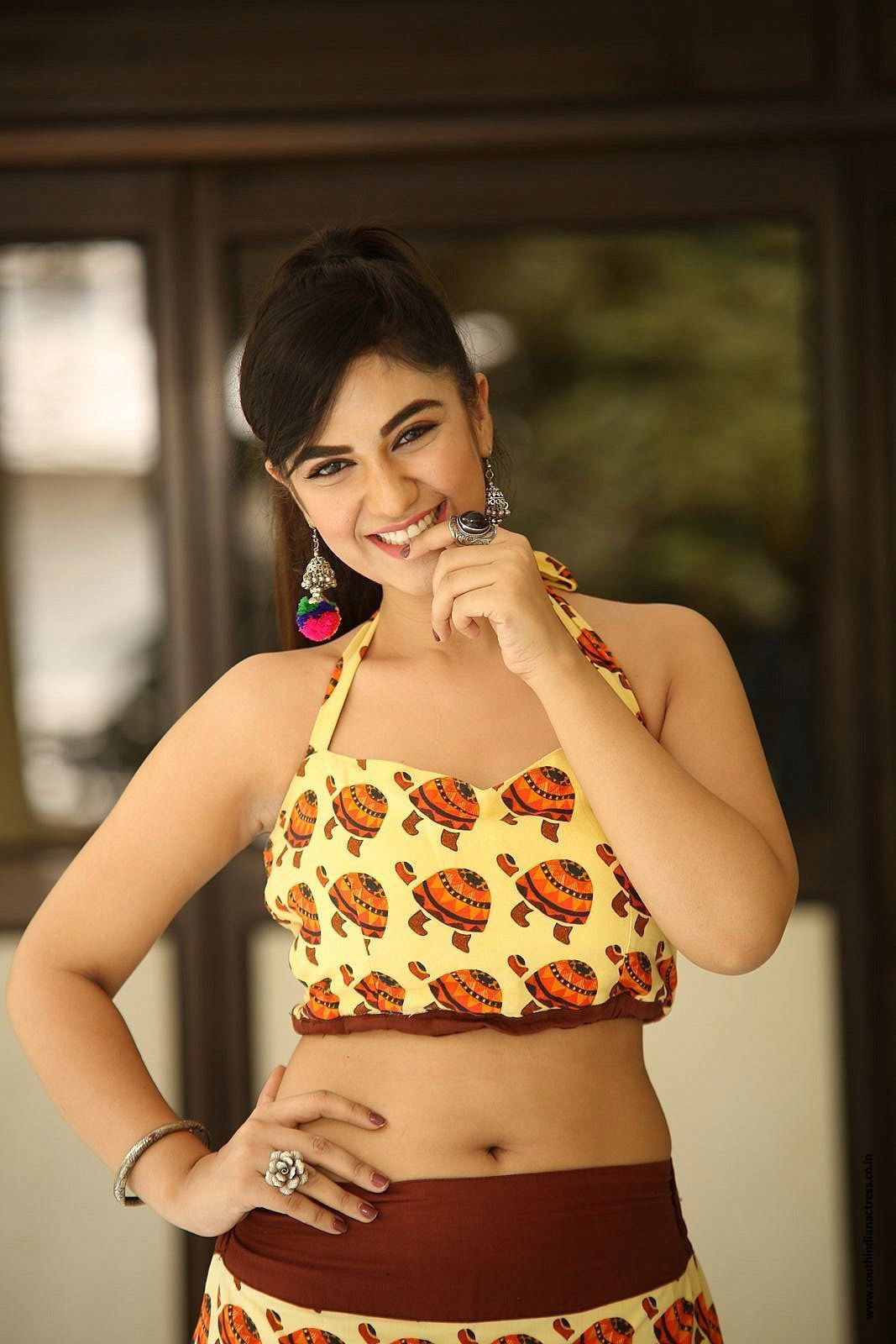 Harshitha Panwar stills at Bewars movie Promotion - South Indian Actress