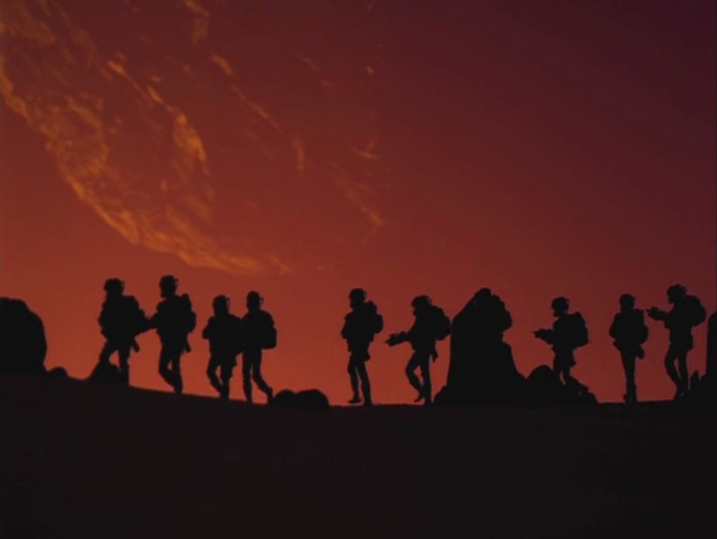 Marines on Mars - images from Space: Above and Beyond (1995) TV series ...