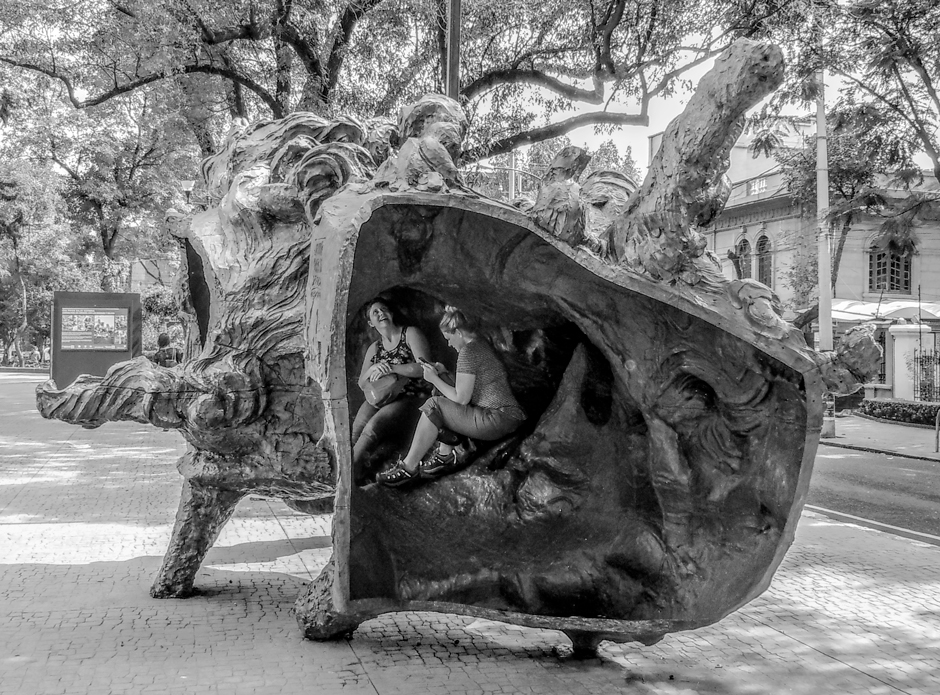 The World in Black & White: Javier Marin Sculpture